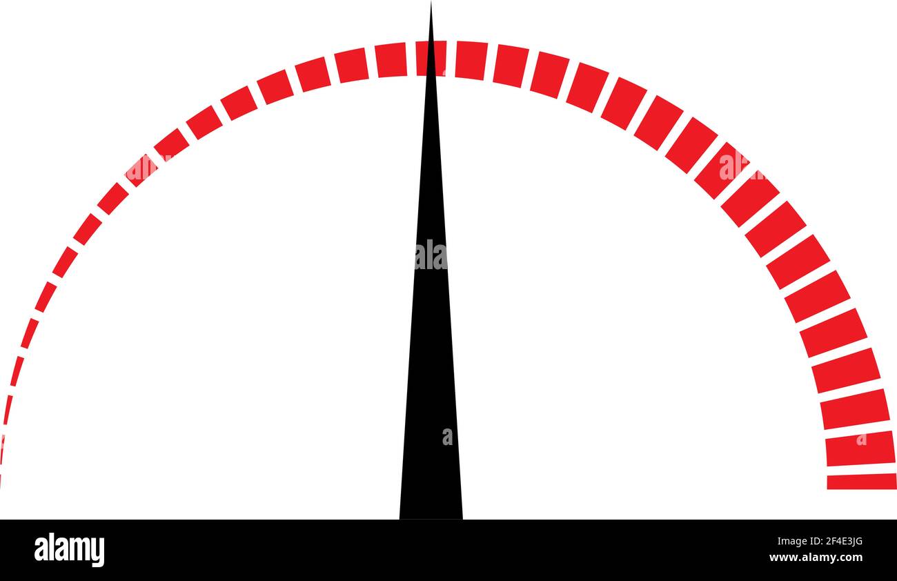 Guage, meter, level indicator icon. Calibration, benchmark, measure ...