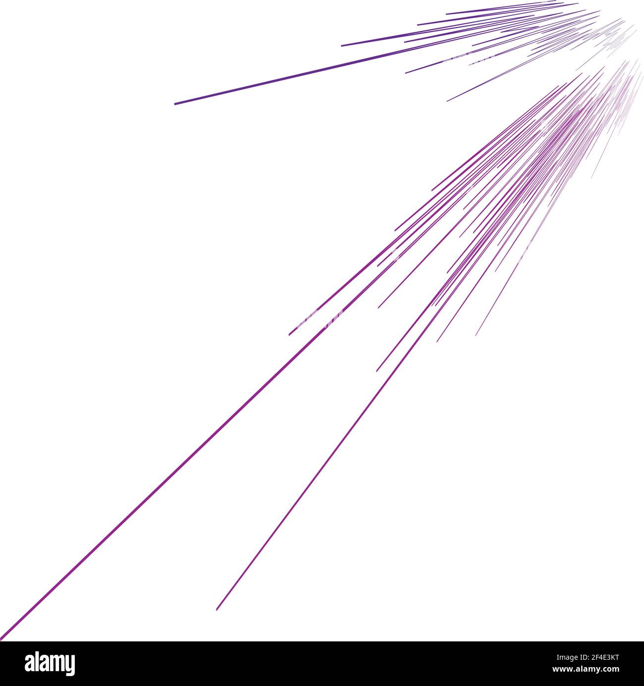 Radial lines in perspective. Comic FX dynamic lines. Firework, 3D ...