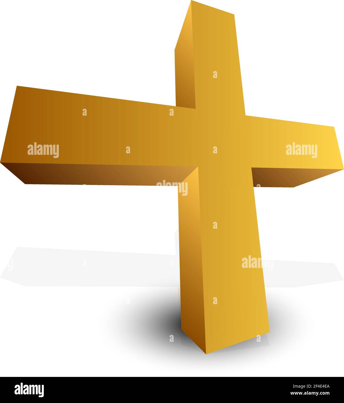 Cartoon Christian, Christianity Cross Vector Icon, Symbol, and Logo ...