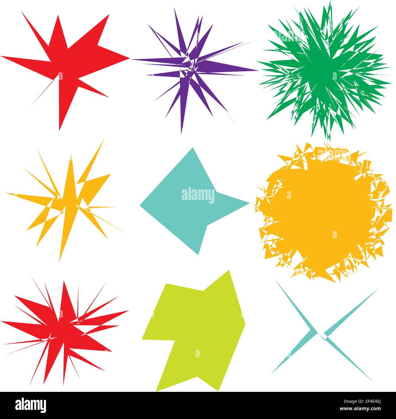 Edgy, geometric random amorph, amorphous shape, element vector — Stock ...