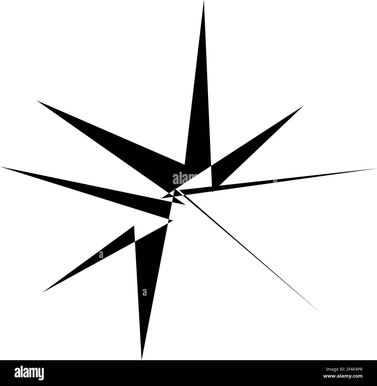 Edgy, geometric random amorph, amorphous shape, element vector — Stock ...