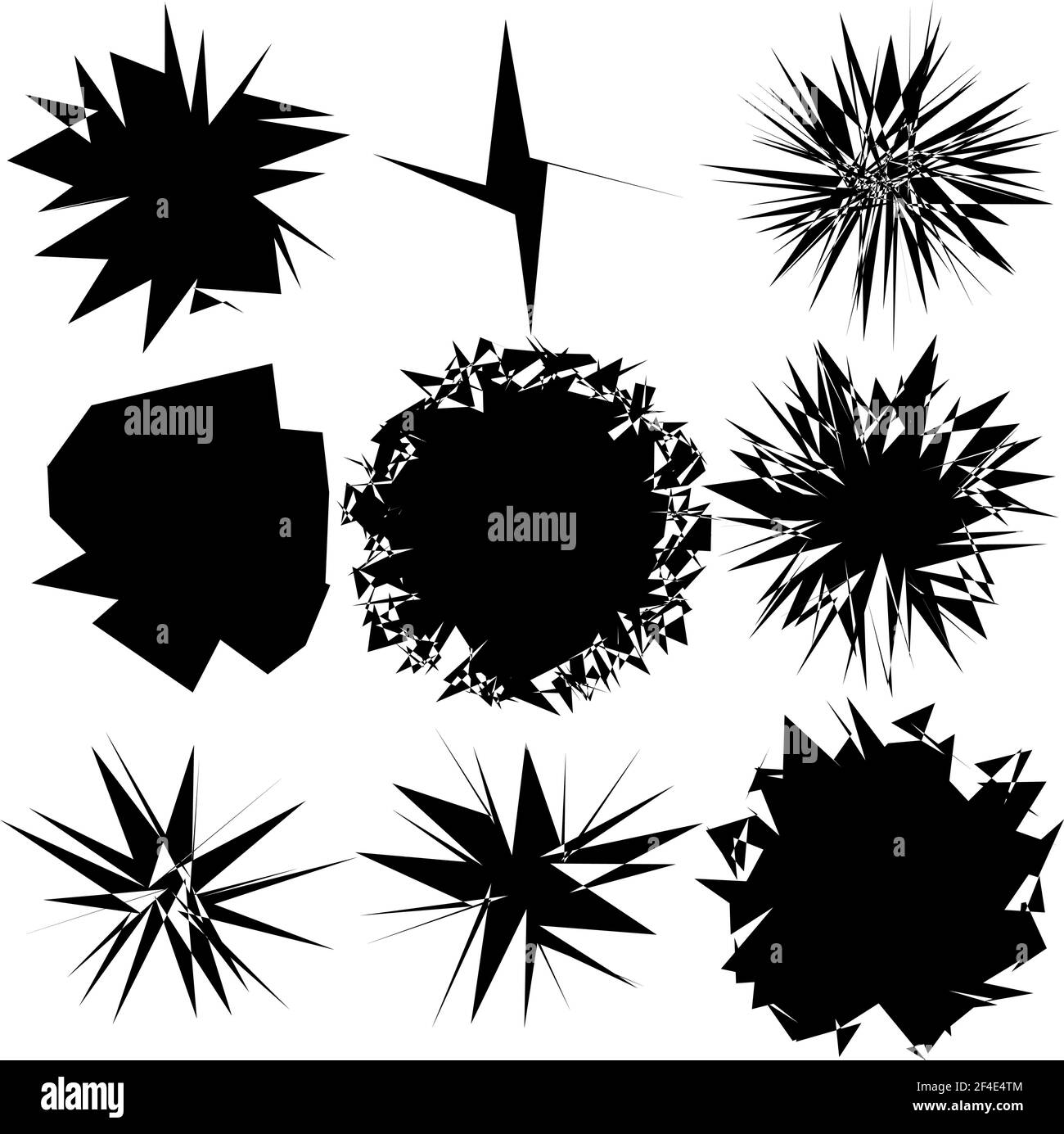 Edgy, geometric random amorph, amorphous shape, element vector — Stock ...