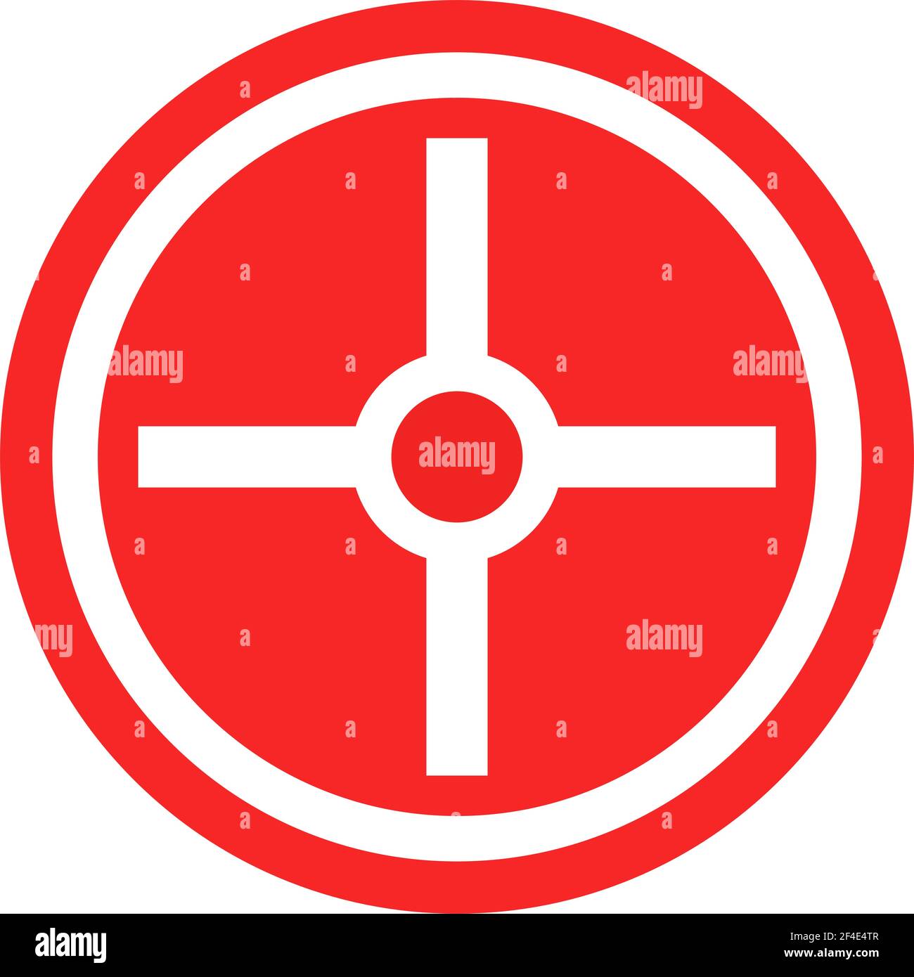 Cross-hair, reticle, target mark icon, symbol and logo. Accuracy, precision, focus concept ...