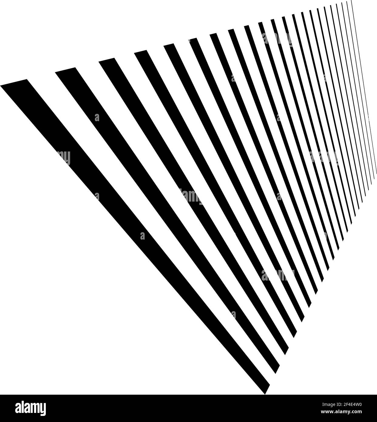Parallel straight lines, stripes in perspective, 3d – Stock ...