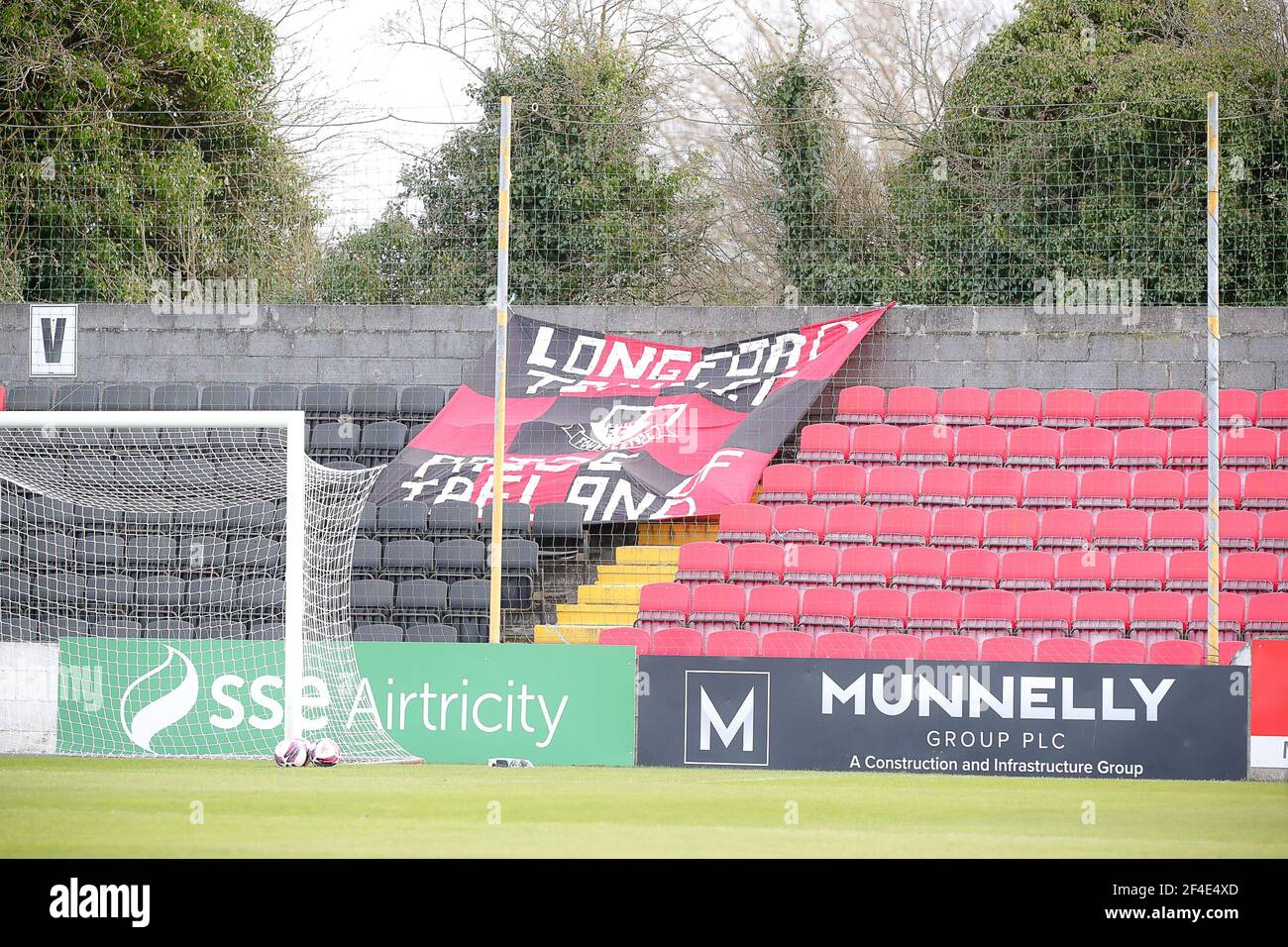 Longford colours during a Airtricity League fixture between Longford ...