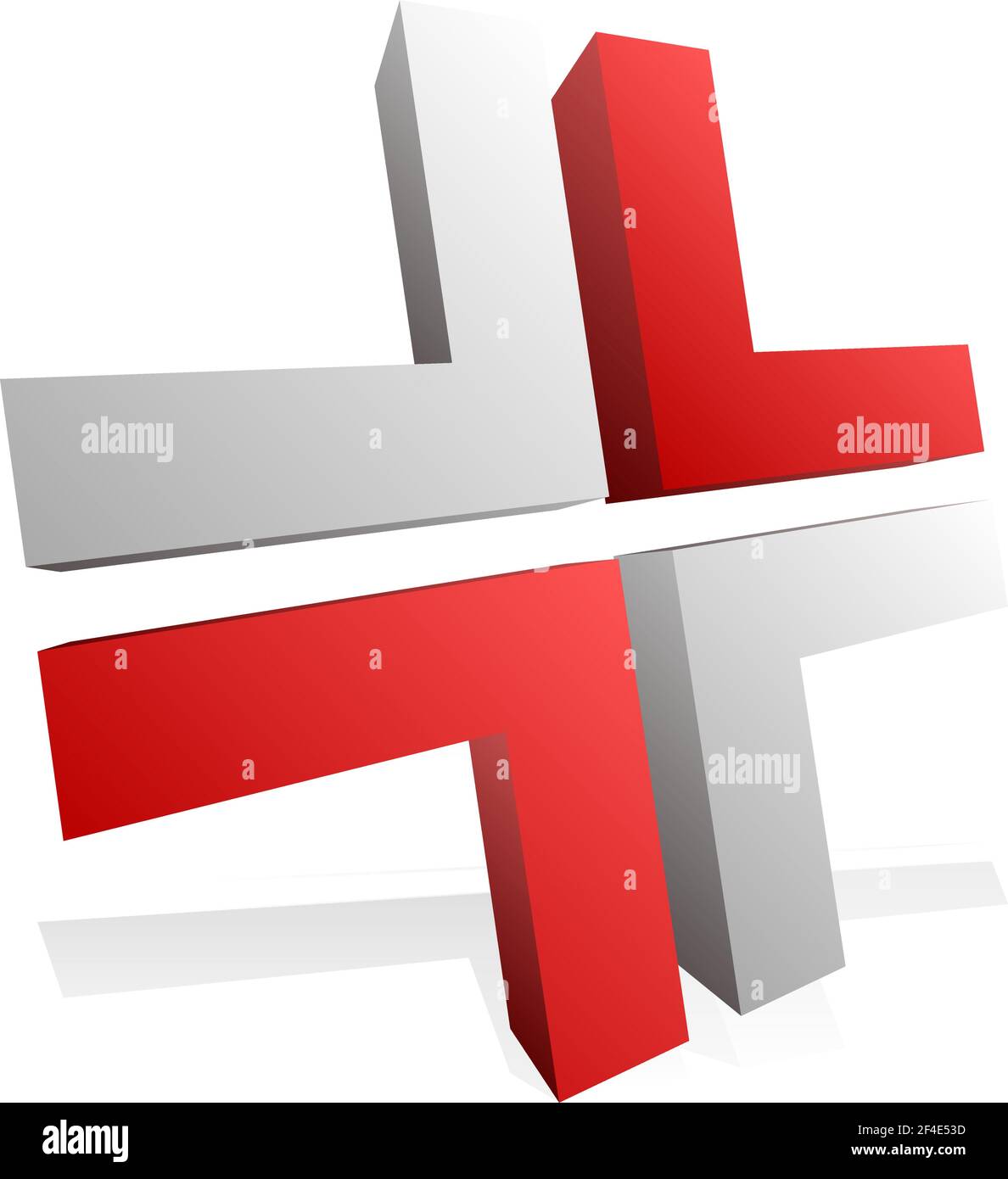 Cross-hair, reticle, target mark icon, symbol and logo. Accuracy ...