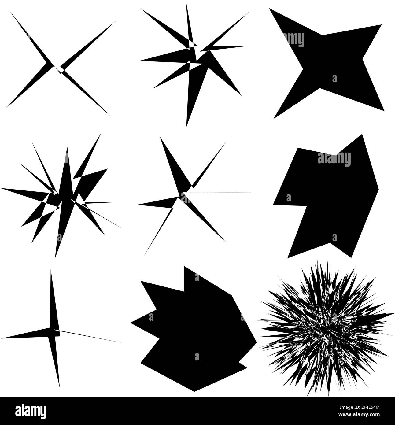 Edgy, geometric random amorph, amorphous shape, element vector — Stock ...