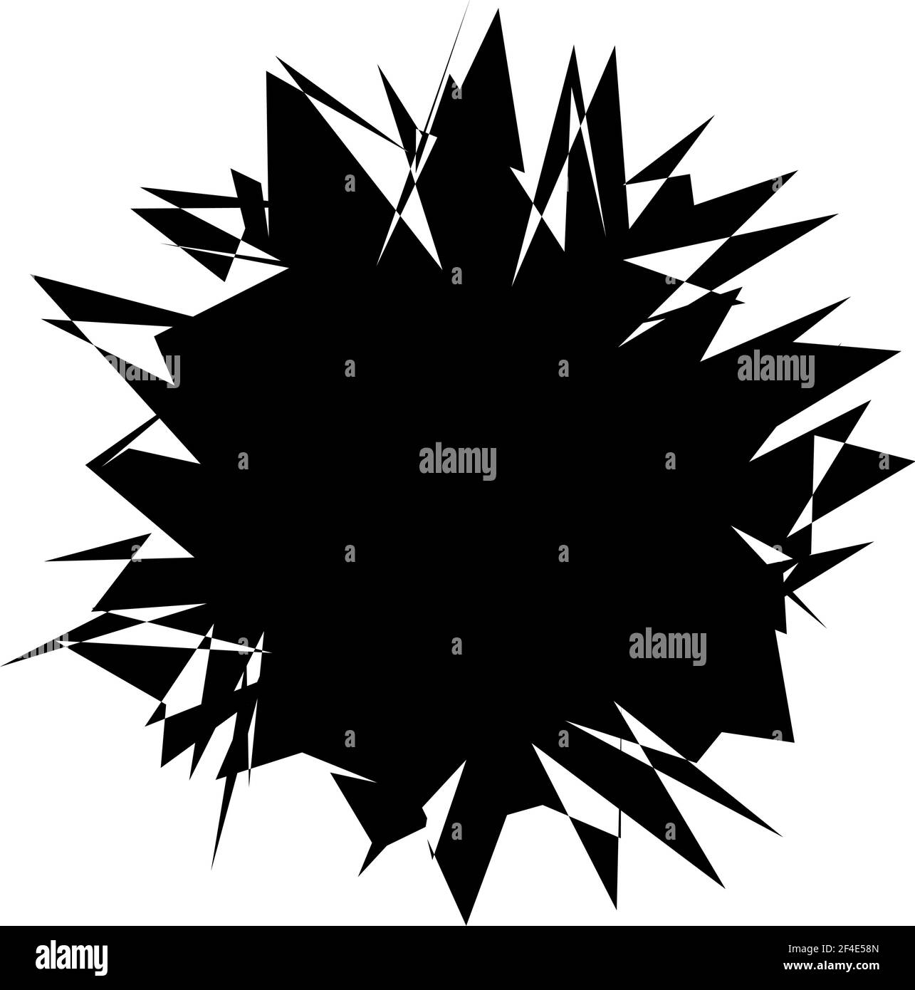 Edgy, geometric random amorph, amorphous shape, element vector — Stock ...