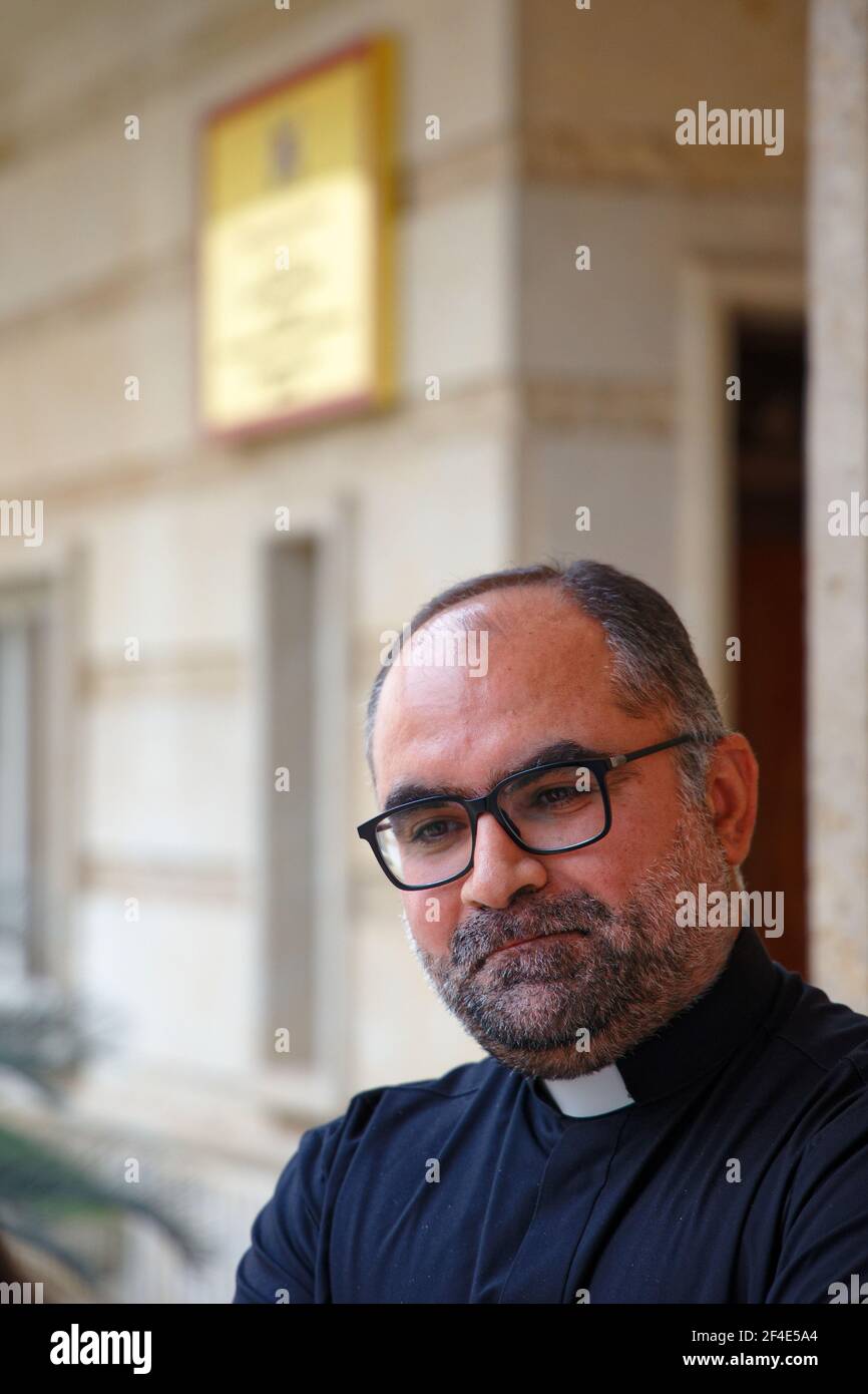 Erbil, Iraq. Mar Abrs Youkhanan, Bishop of the Assyrian Church of the ...