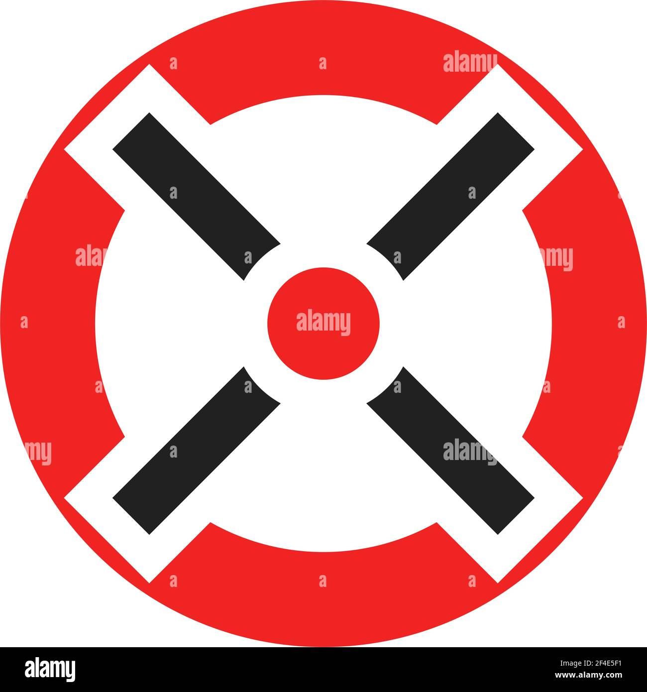 Cross-hair, reticle, target mark icon, symbol and logo. Accuracy, precision, focus concept ...