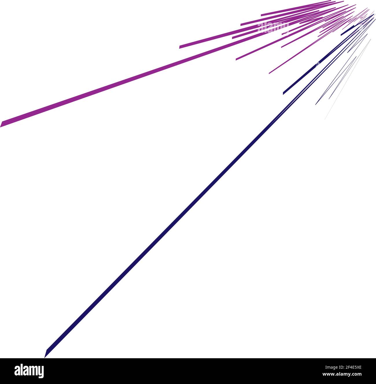 Radial lines in perspective. Comic FX dynamic lines. Firework, 3D ...