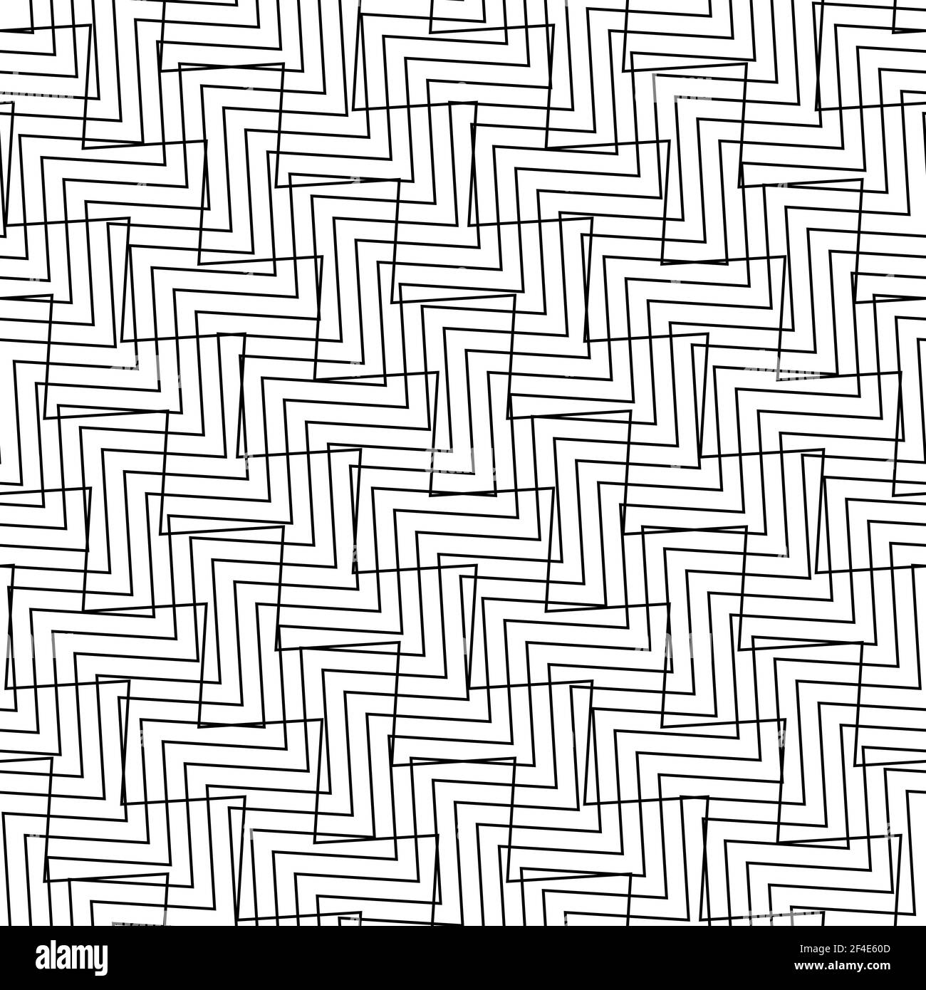 Interlace, twine, tangled lines Seamlessly repeatable Pattern ...