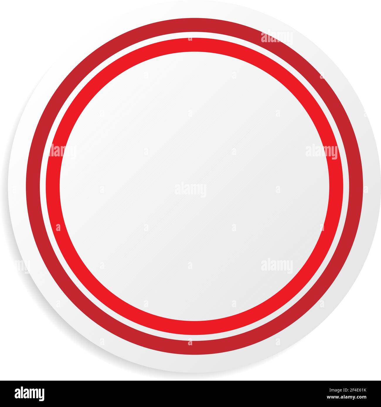 Empty Circle Png Red