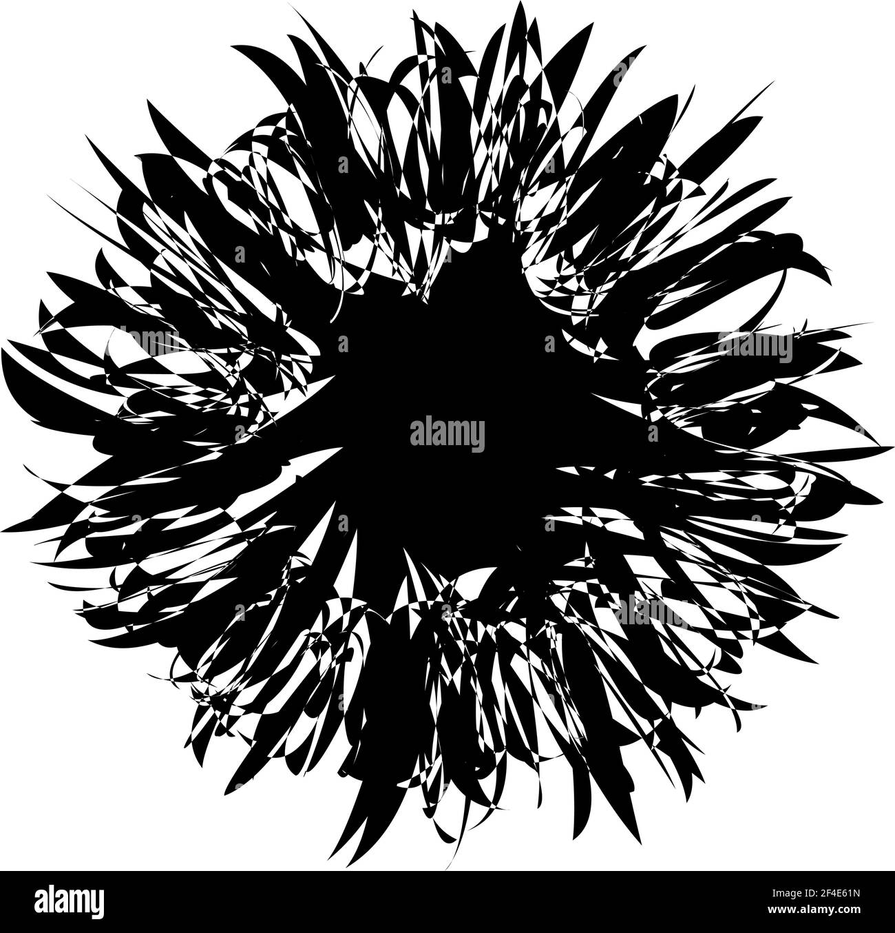 Random amorph, amorphous shape, element vector — Stock vector ...