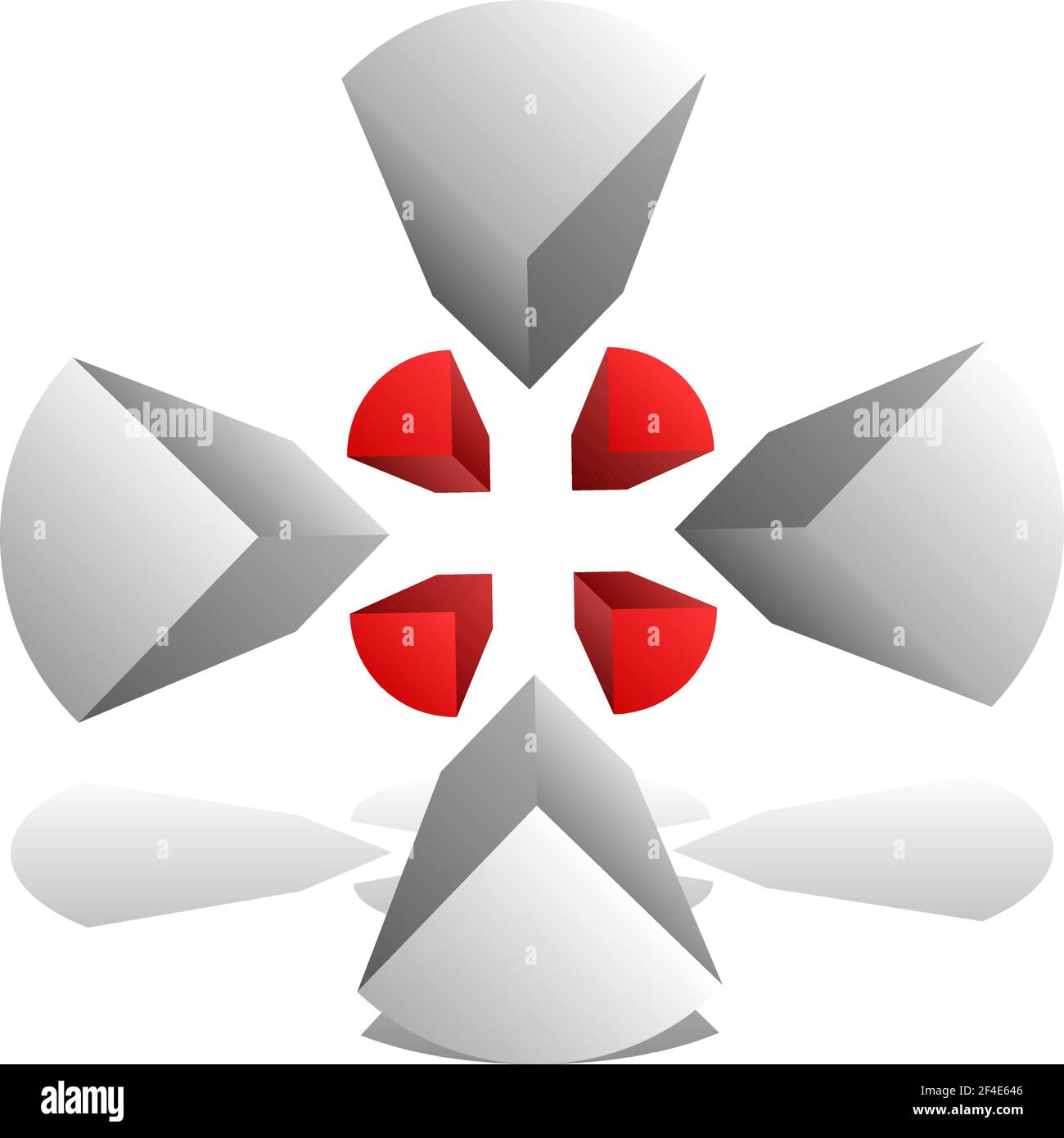 Cross-hair, reticle, target mark icon, symbol and logo. Accuracy ...