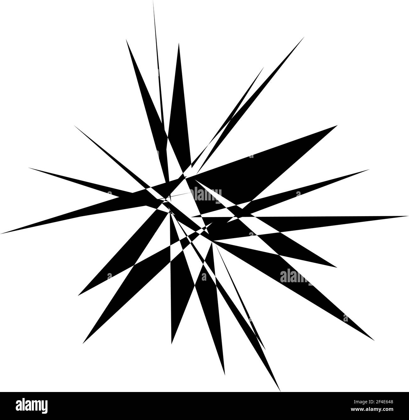 Edgy, geometric random amorph, amorphous shape, element vector — Stock ...