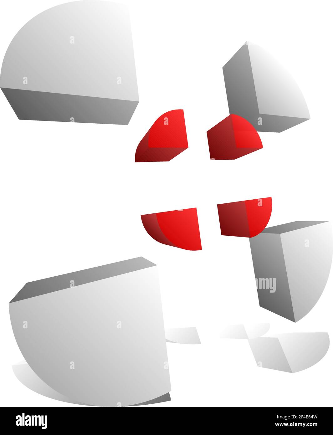 Cross-hair, reticle, target mark icon, symbol and logo. Accuracy ...