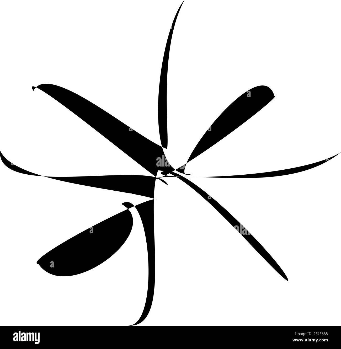 Random amorph, amorphous shape, element vector — Stock vector ...