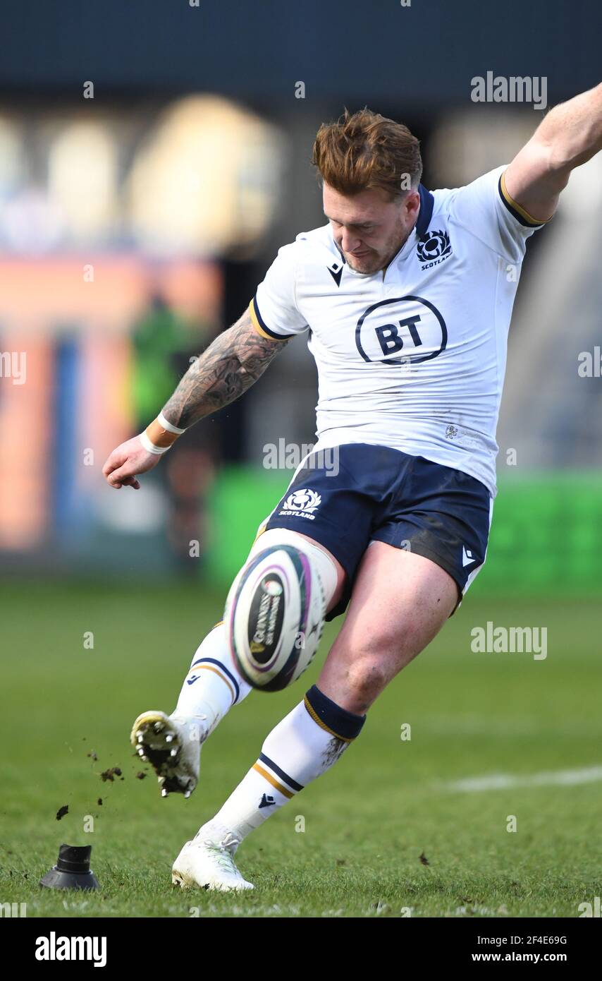 Stuart hogg captain hi-res stock photography and images - Alamy