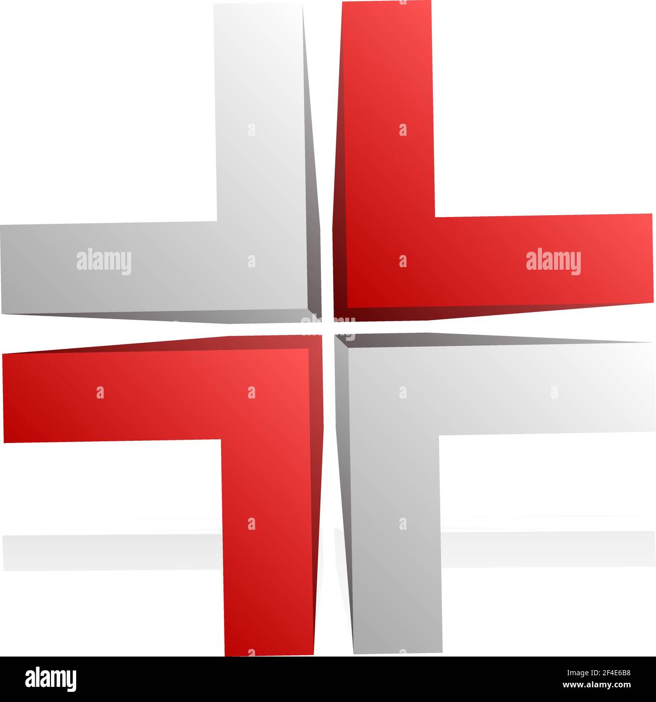 Cross-hair, reticle, target mark icon, symbol and logo. Accuracy ...