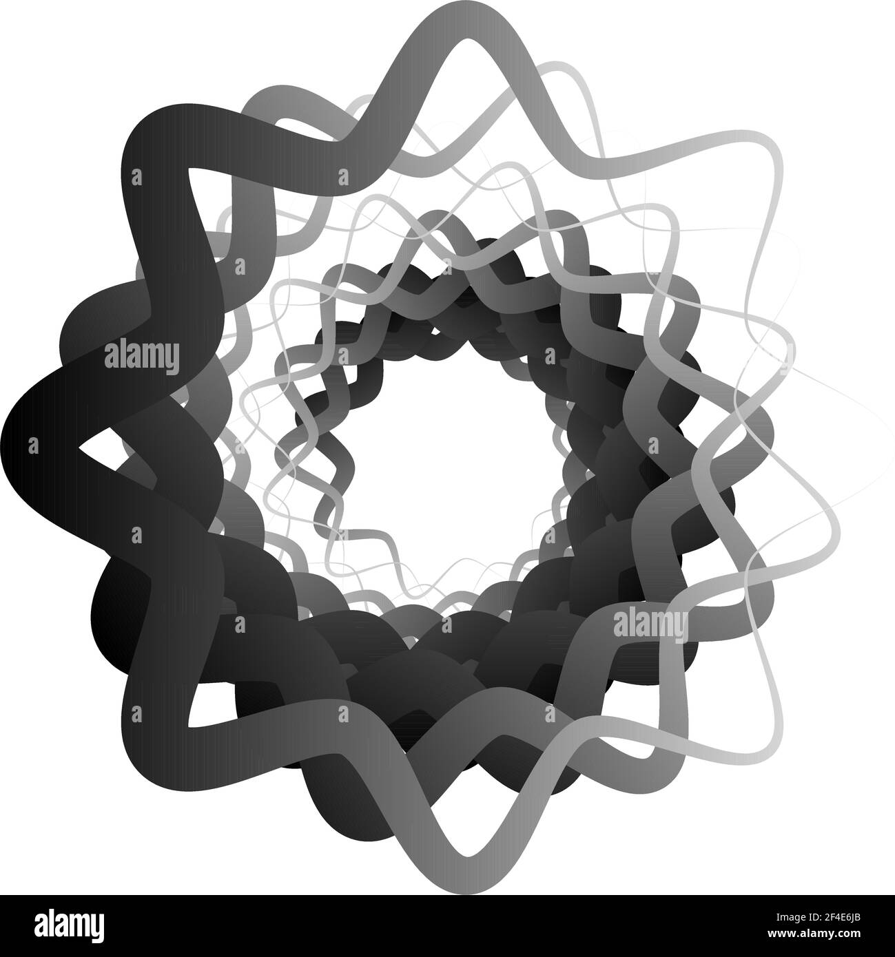 Squiggly Designs Clip Art