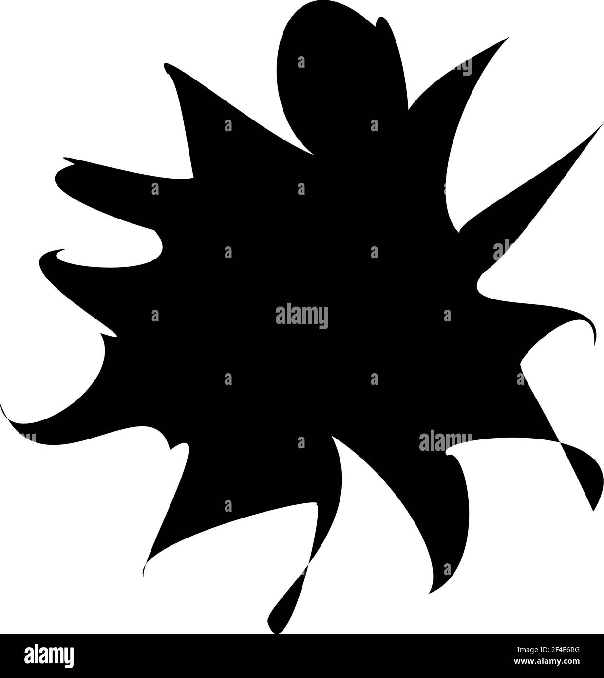 Random amorph, amorphous shape, element vector — Stock vector ...