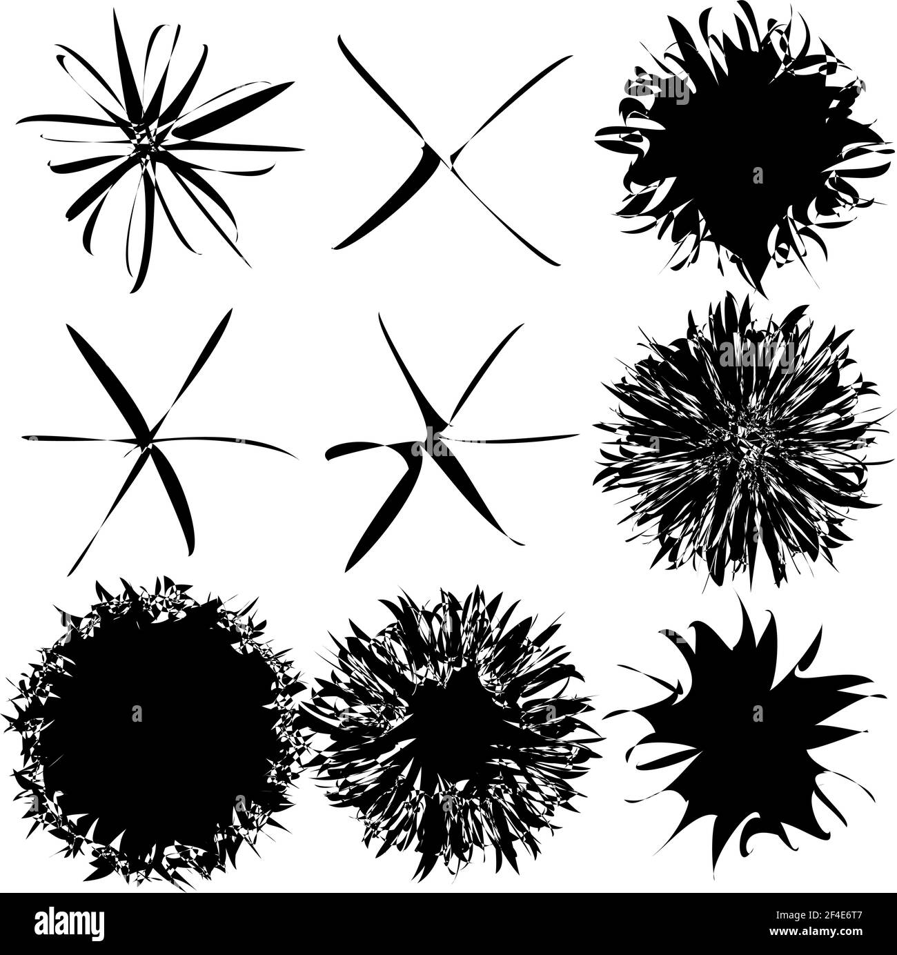 Random amorph, amorphous shape, element vector — Stock vector ...