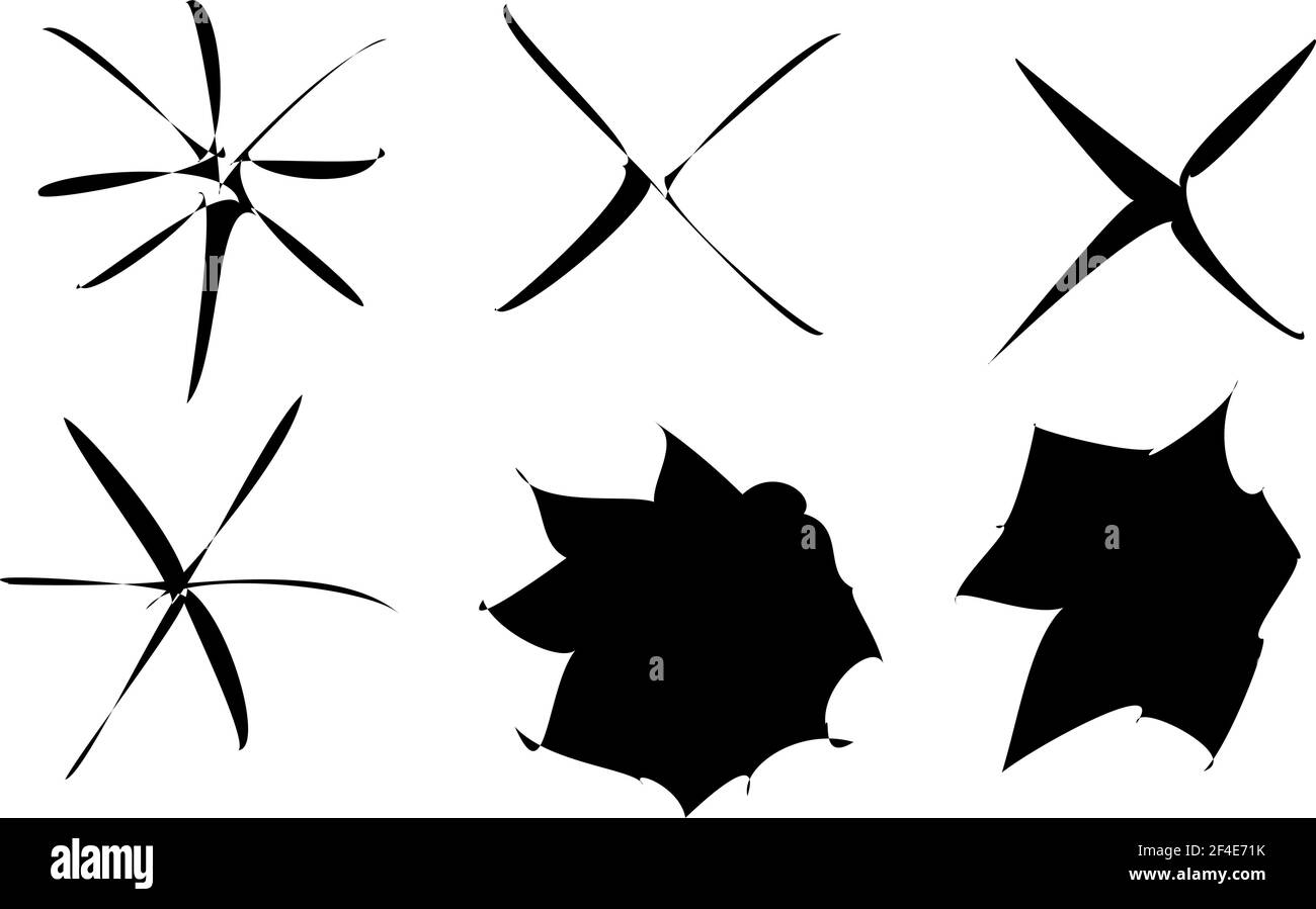 Random Amorph Amorphous Shape Element Vector — Stock Vector Illustration Clip Art Graphics