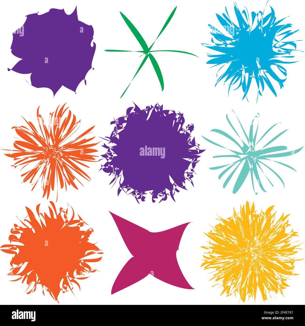 Random amorph, amorphous shape, element vector — Stock vector ...