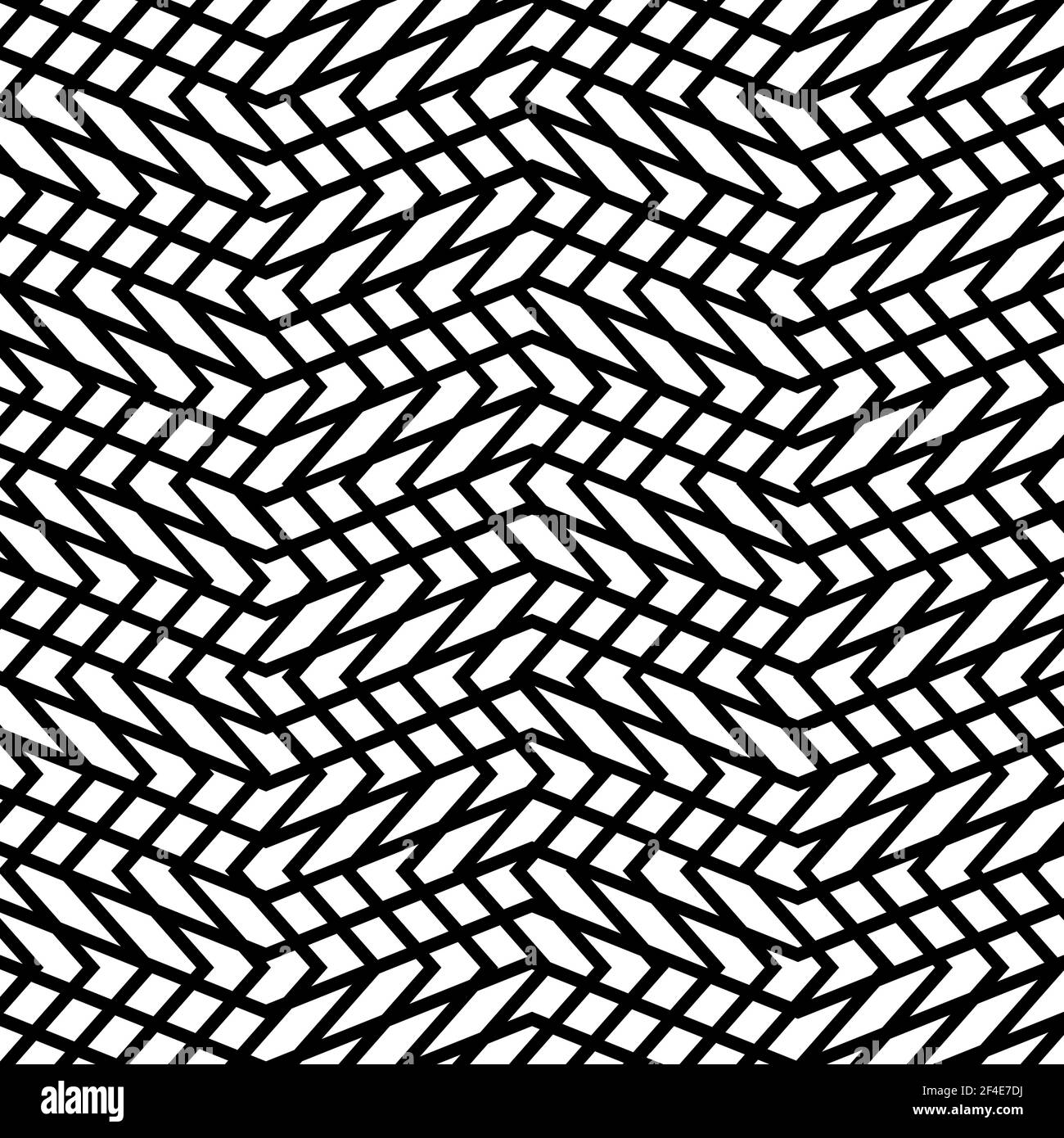 Tangled Interlace, Intertwine and interlocked Lines vector Geometric ...