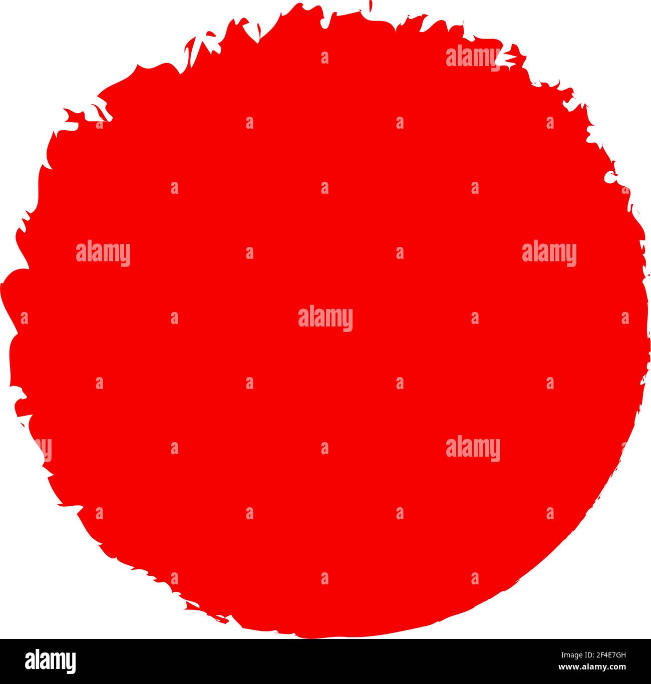 Grungy Circle Blob Blotch Vector Stock Vector Illustration Clip Art