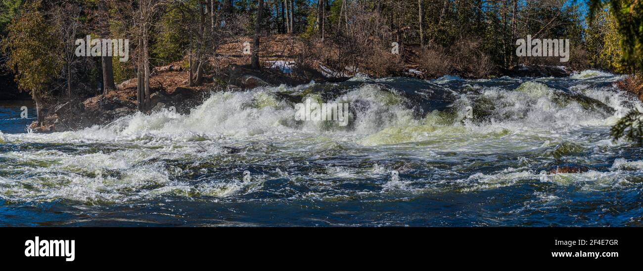 Elliot Falls Trails and Conservation Area Norland Ontario Canada in ...