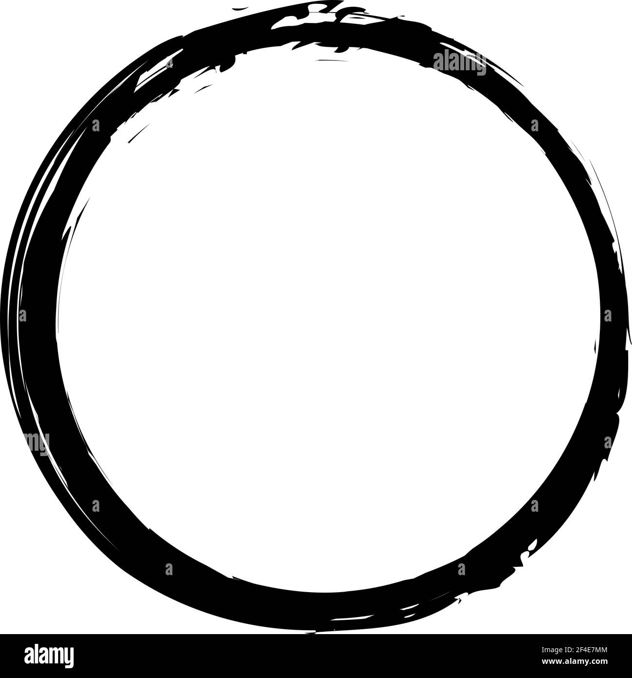 Grungy Circle Blob Blotch Vector Stock Vector Illustration Clip Art Graphics Stock Vector