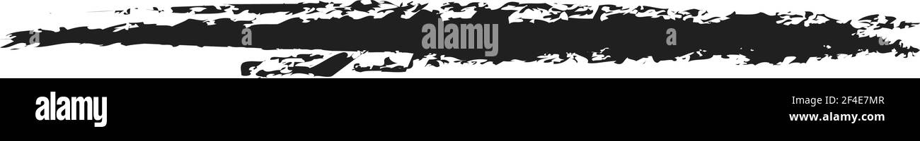 Brush, paintbrush stroke. Grungy, grunge, textrured brush. Laceration ...