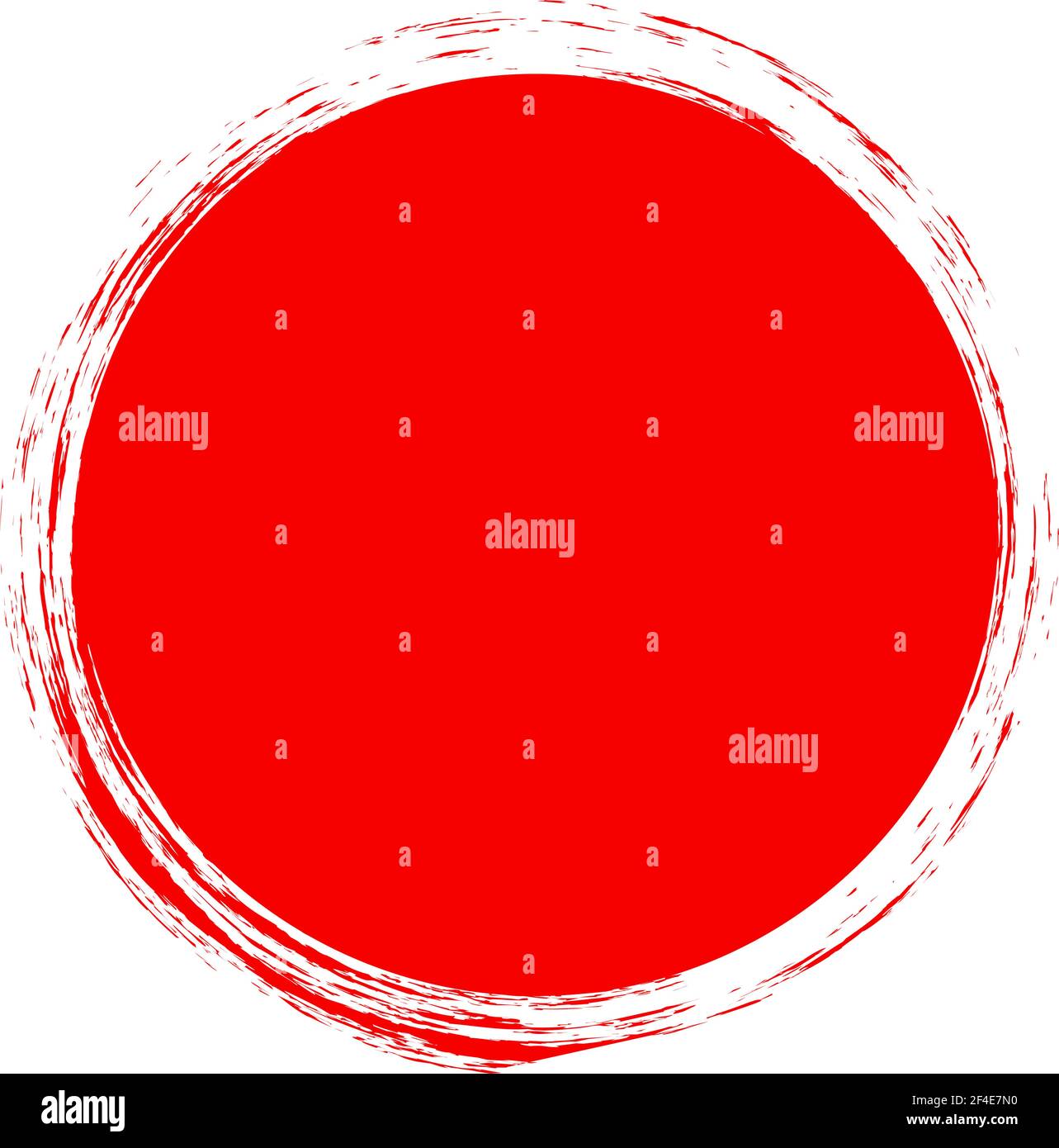 Grungy Circle Blob Blotch Vector Stock Vector Illustration Clip Art