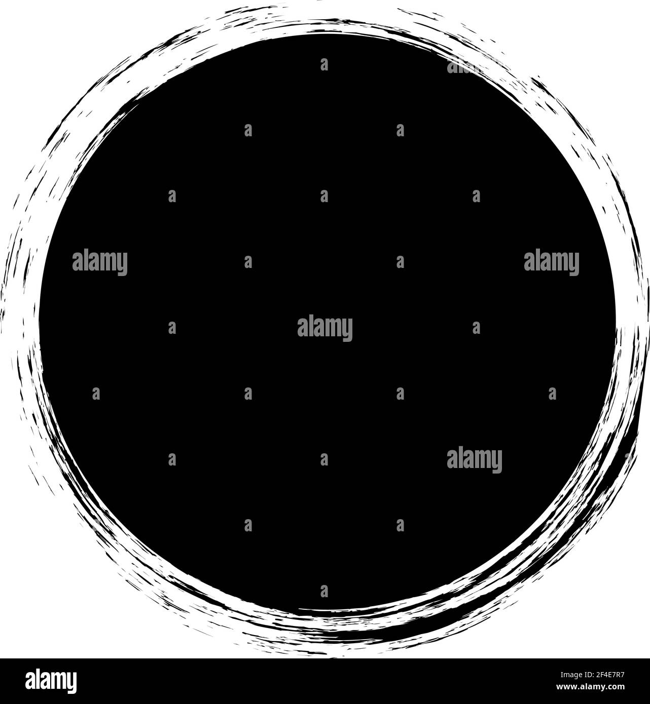 Grungy Circle Blob Blotch Vector Stock Vector Illustration Clip Art Graphics Stock Vector