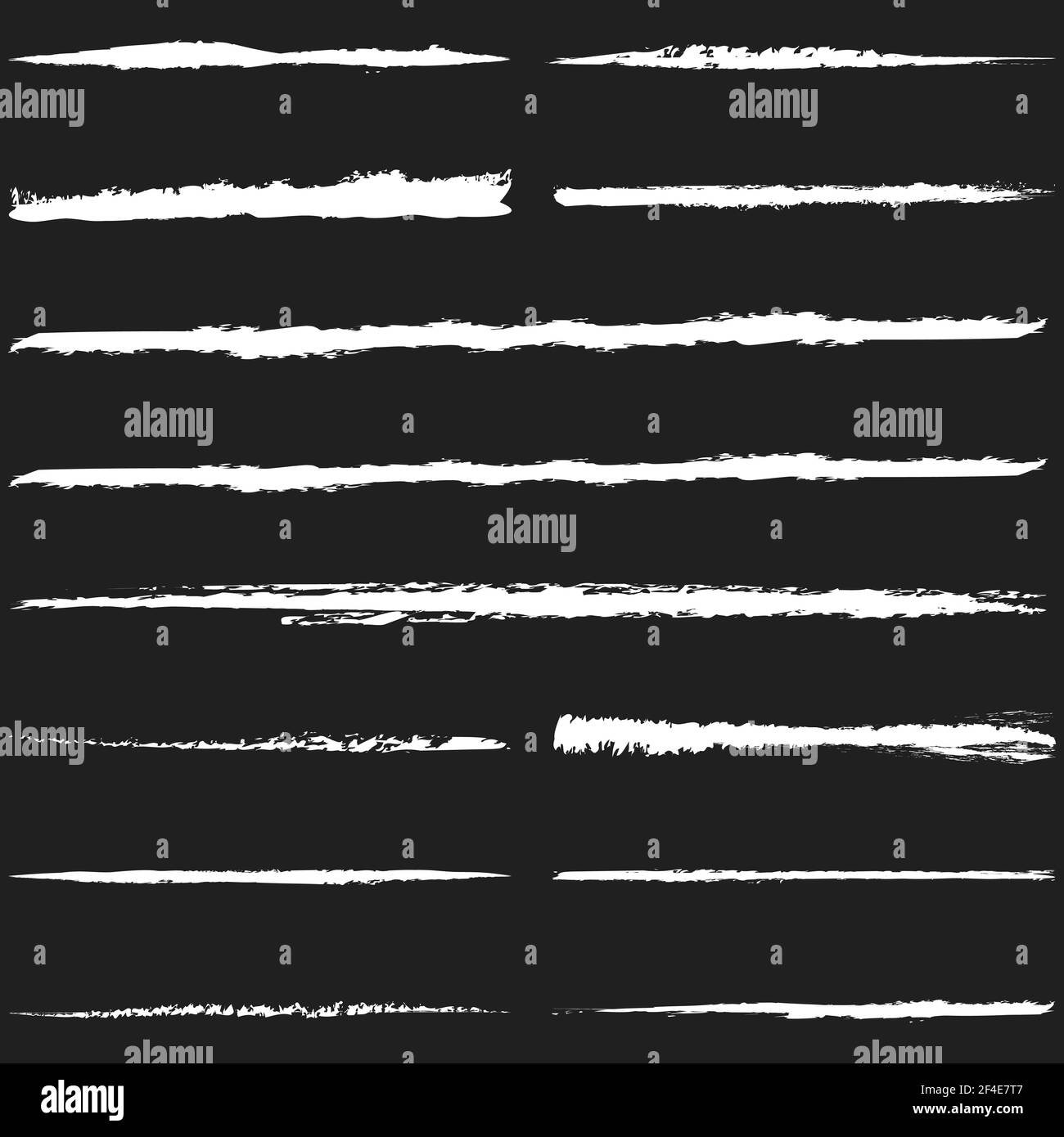 Brush, paintbrush stroke. Grungy, grunge, textrured brush. Laceration ...