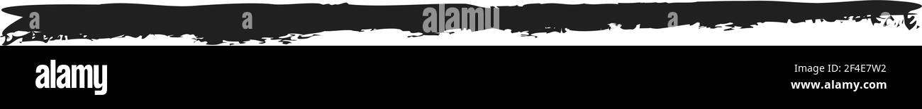 Brush, paintbrush stroke. Grungy, grunge, textrured brush. Laceration ...