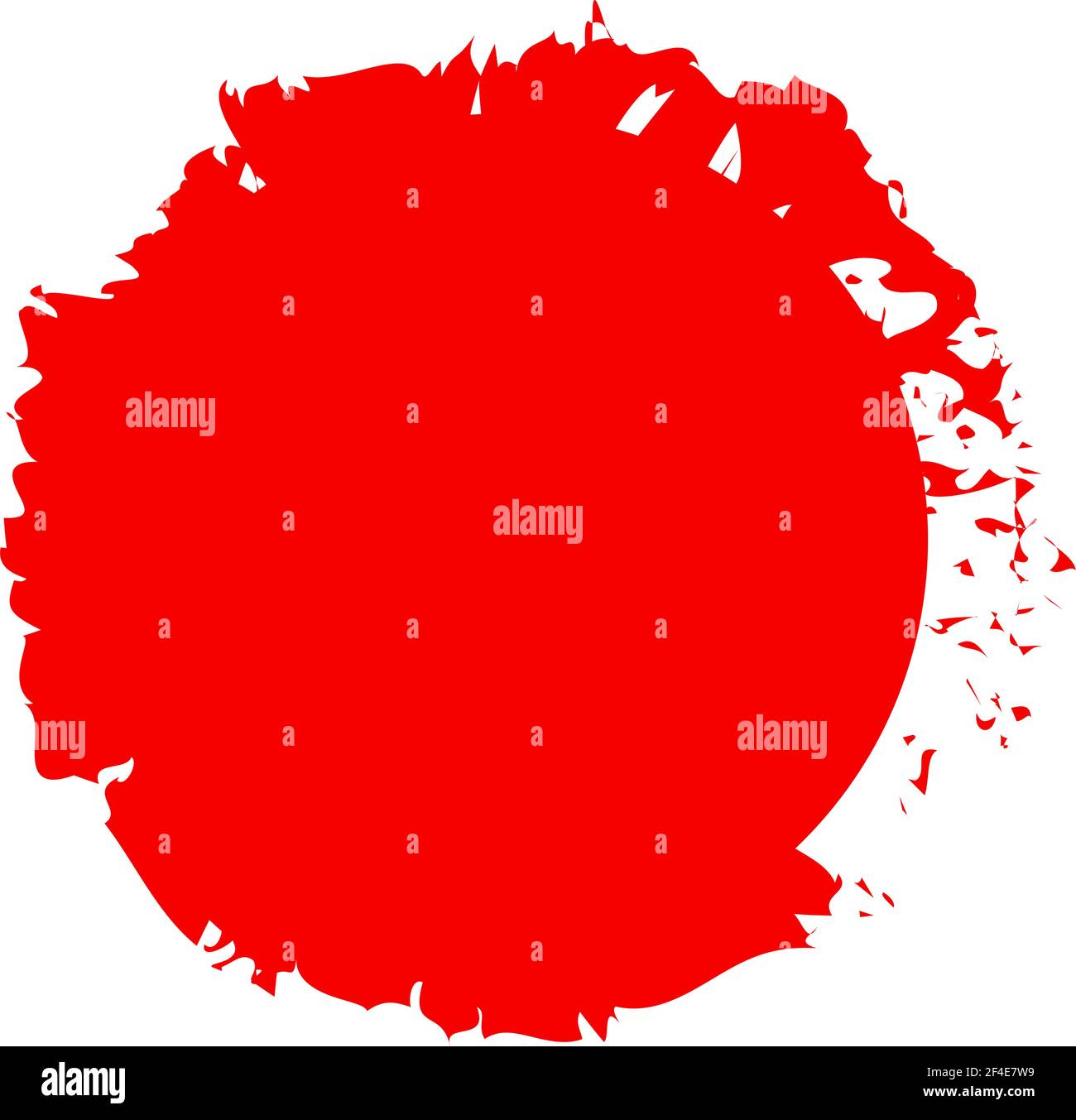 Grungy Circle Blob Blotch Vector Stock Vector Illustration Clip Art Graphics Stock Vector