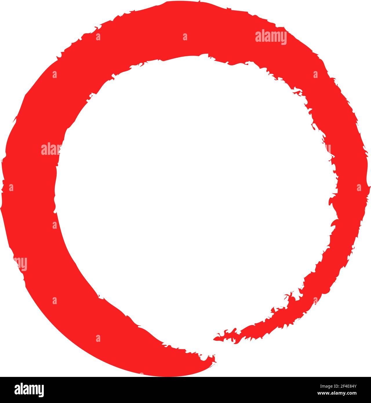 Grungy Circle Blob Blotch Vector Stock Vector Illustration Clip Art