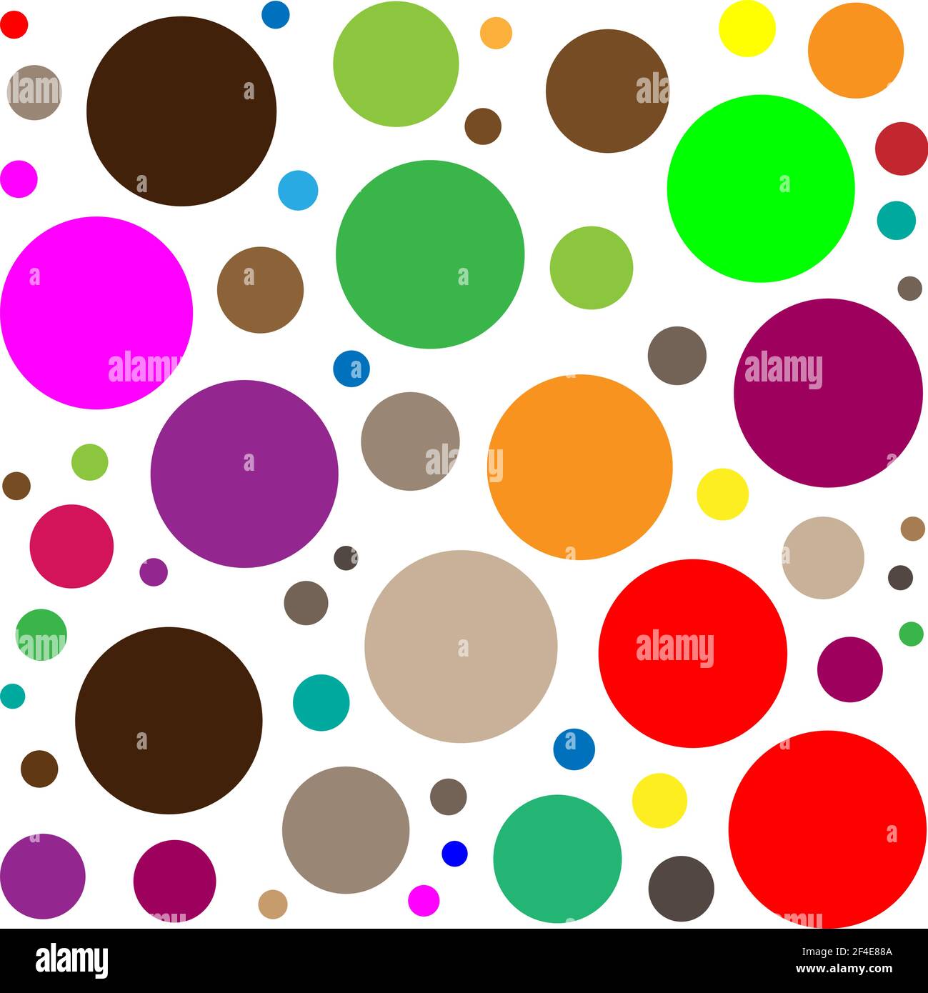 Random dots, circles, specles illustration – Stock vector illustration ...