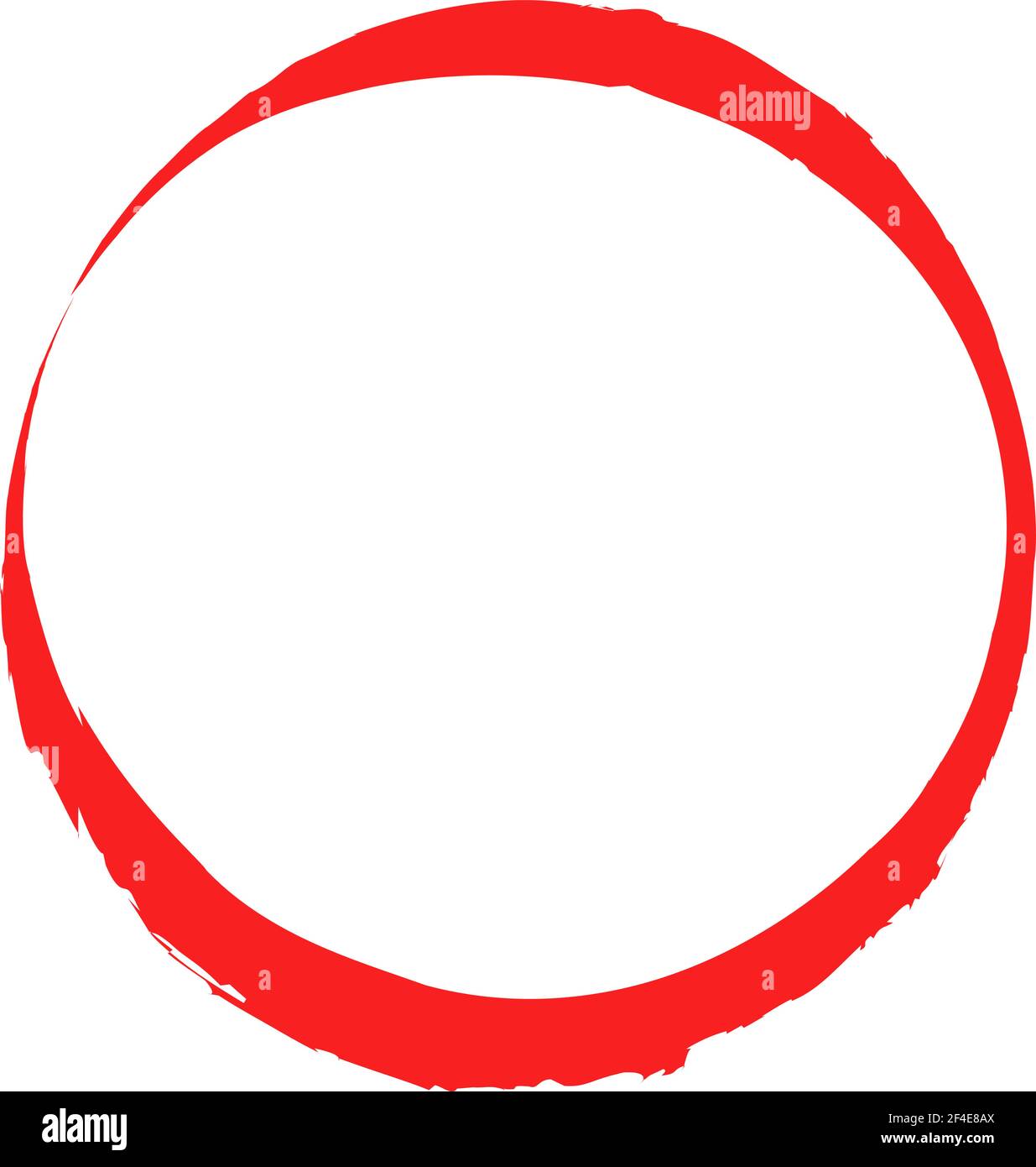 Grungy Circle Blob Blotch Vector Stock Vector Illustration Clip Art