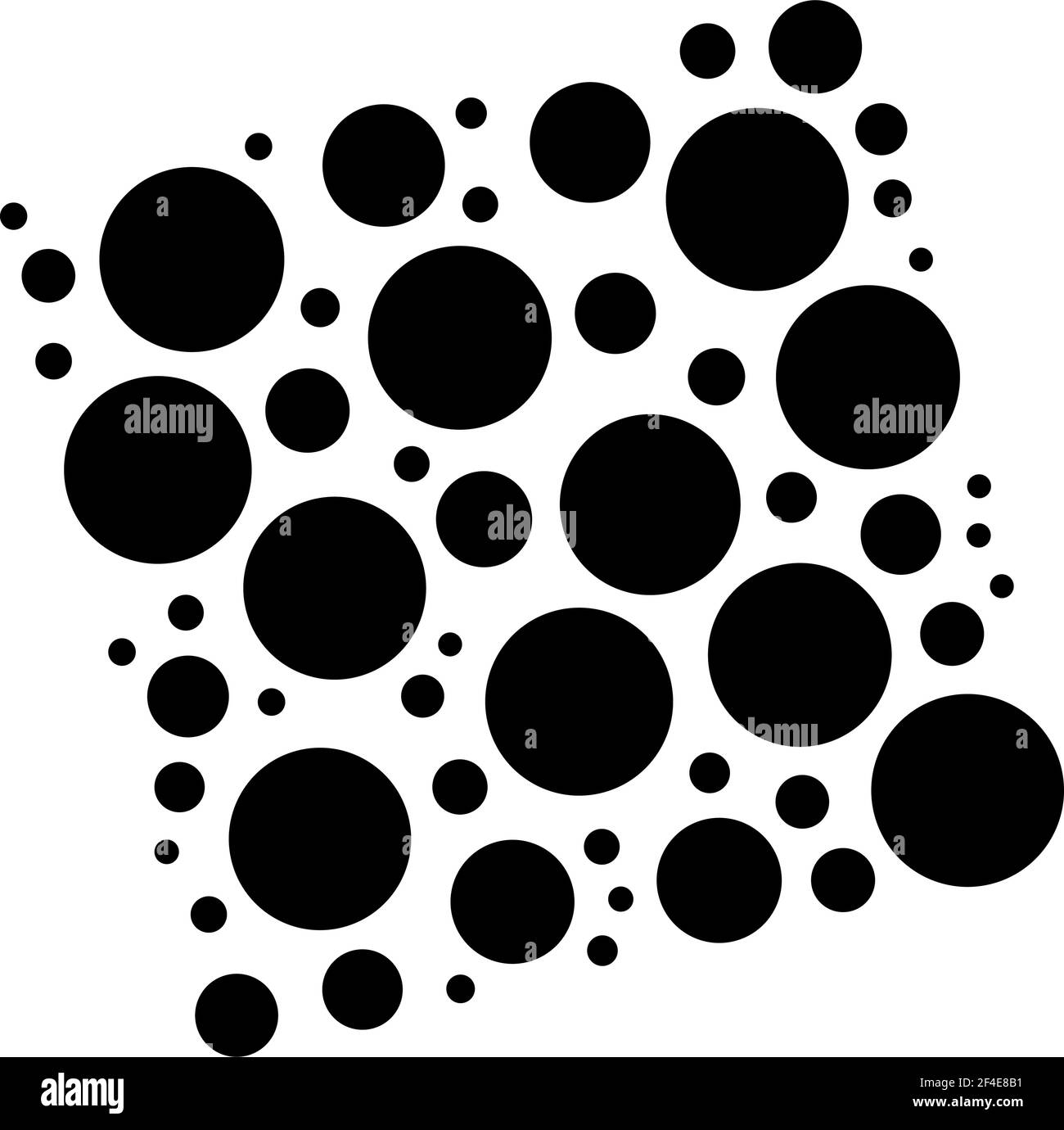 Random dots, circles, specles illustration – Stock vector illustration, Graphics clip art Stock ...
