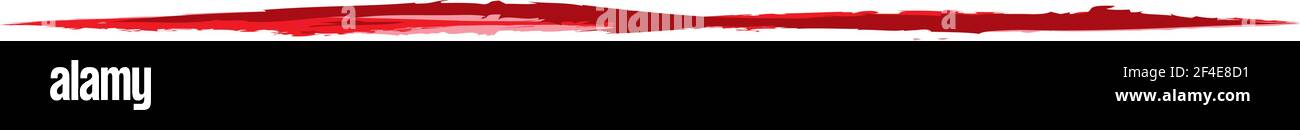 Brush, paintbrush stroke. Grungy, grunge, textrured brush. Laceration ...