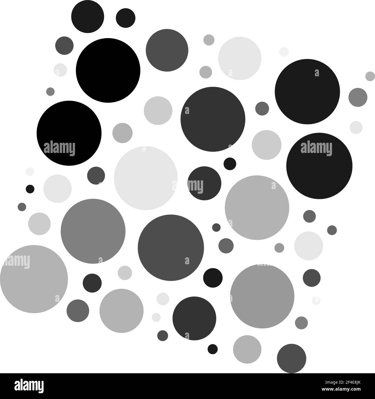 Random dots, circles, specles illustration – Stock vector illustration, Graphics clip art Stock ...