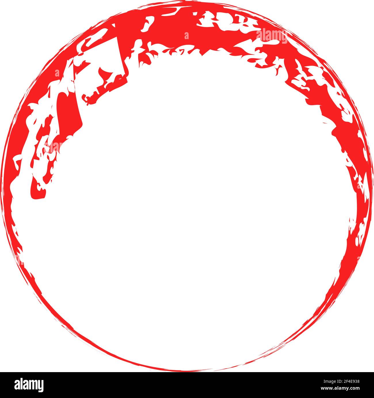 Grungy Circle Blob Blotch Vector Stock Vector Illustration Clip Art Graphics Stock Vector