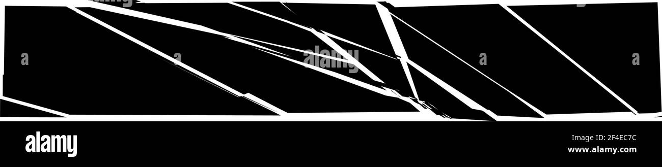 Fractured glass texture Cut Out Stock Images & Pictures - Alamy