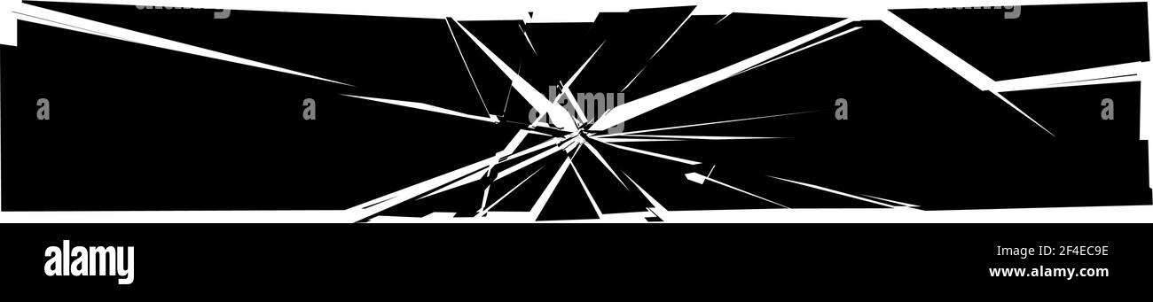 Fractured glass texture Stock Vector Images - Alamy