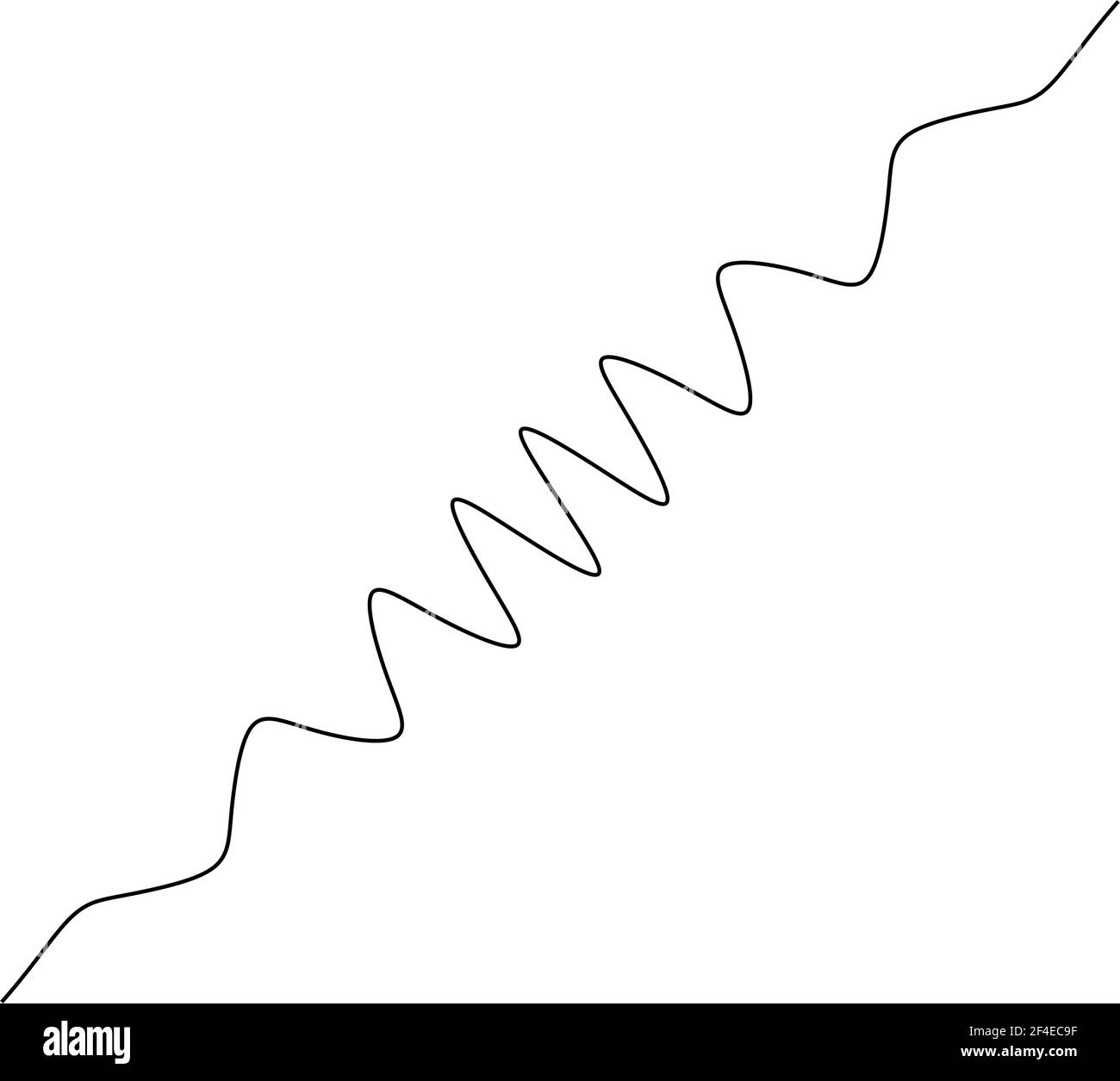 Distortion wavy, waving lines abstract design element — Stock vector ...