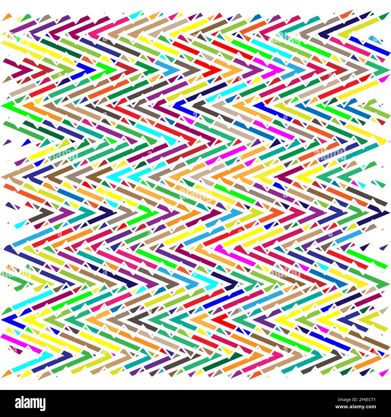 Random shapes arranged as mosaic, tessellating pattern. Colorful ...